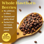 nutritious dried hawthorn berries snack