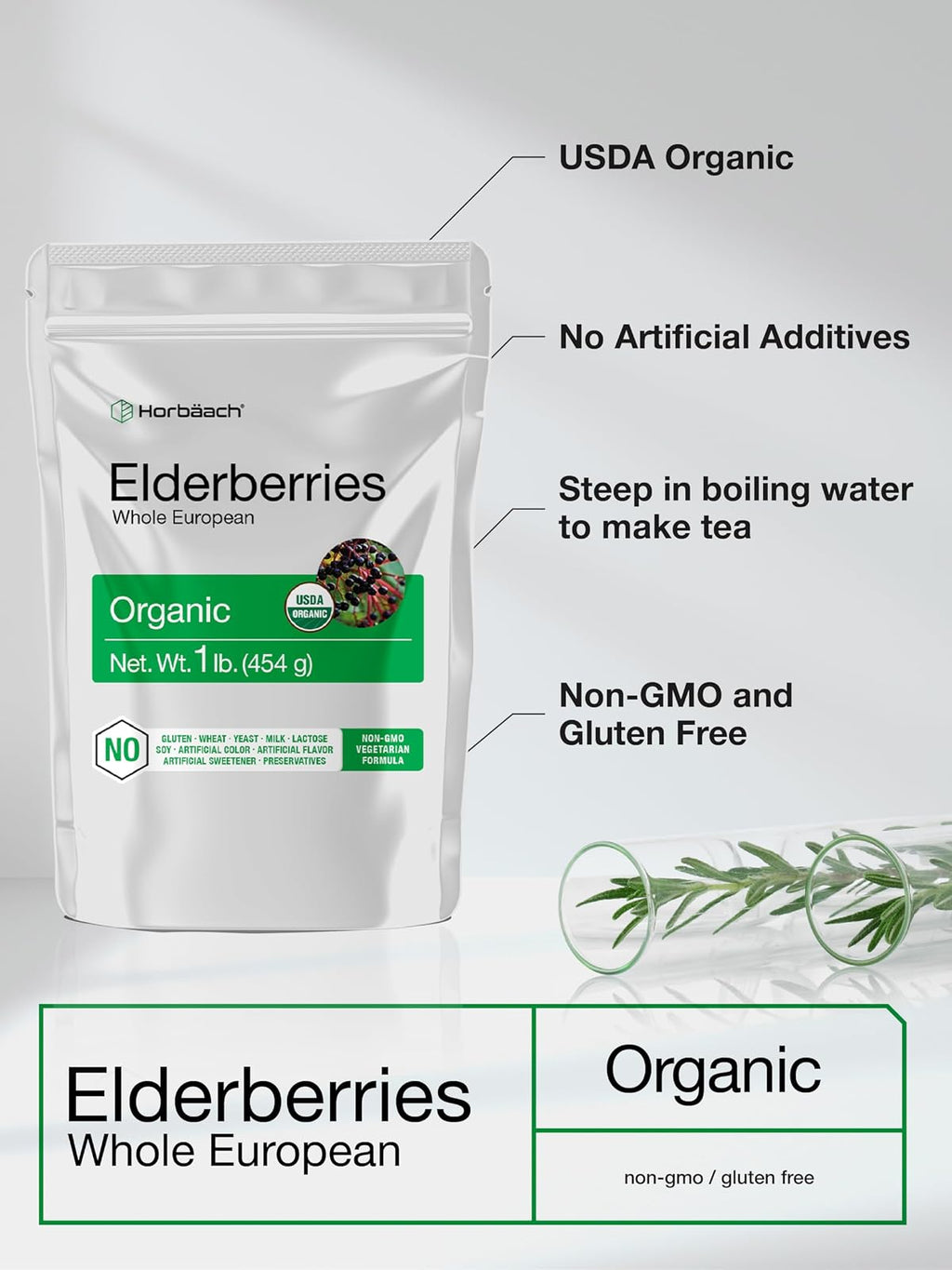 nutritious elderberries for immune support
