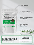 nutritious elderberries for immune support