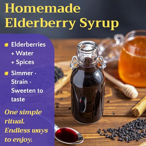 nutritious elderberries for smoothies and baking