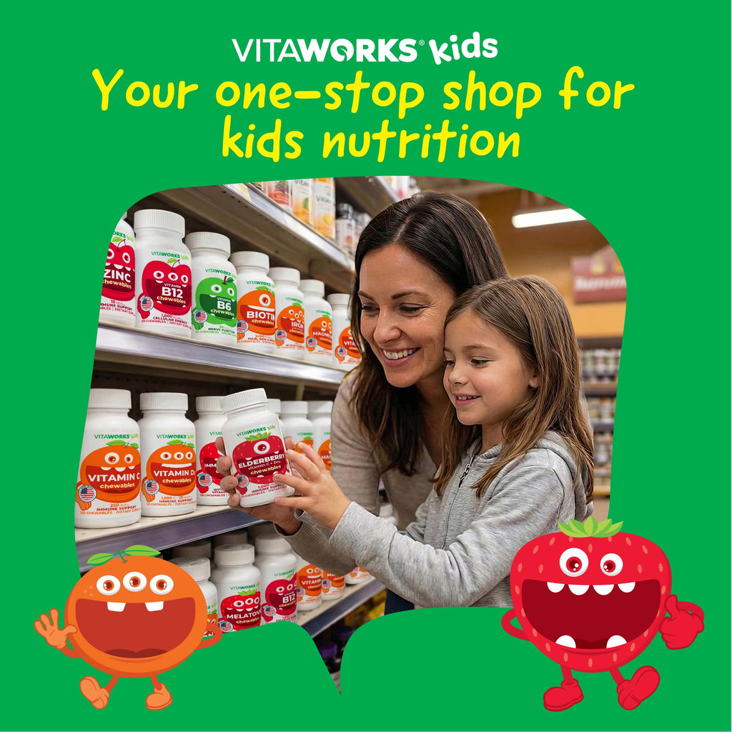 nutritious elderberry gummies for children