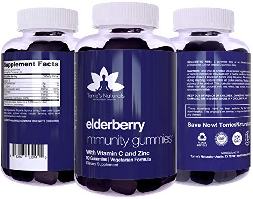 nutritious elderberry gummies for daily defense