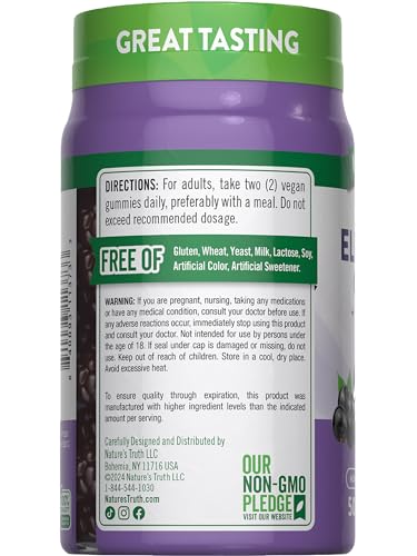 nutritious elderberry gummies for everyday use