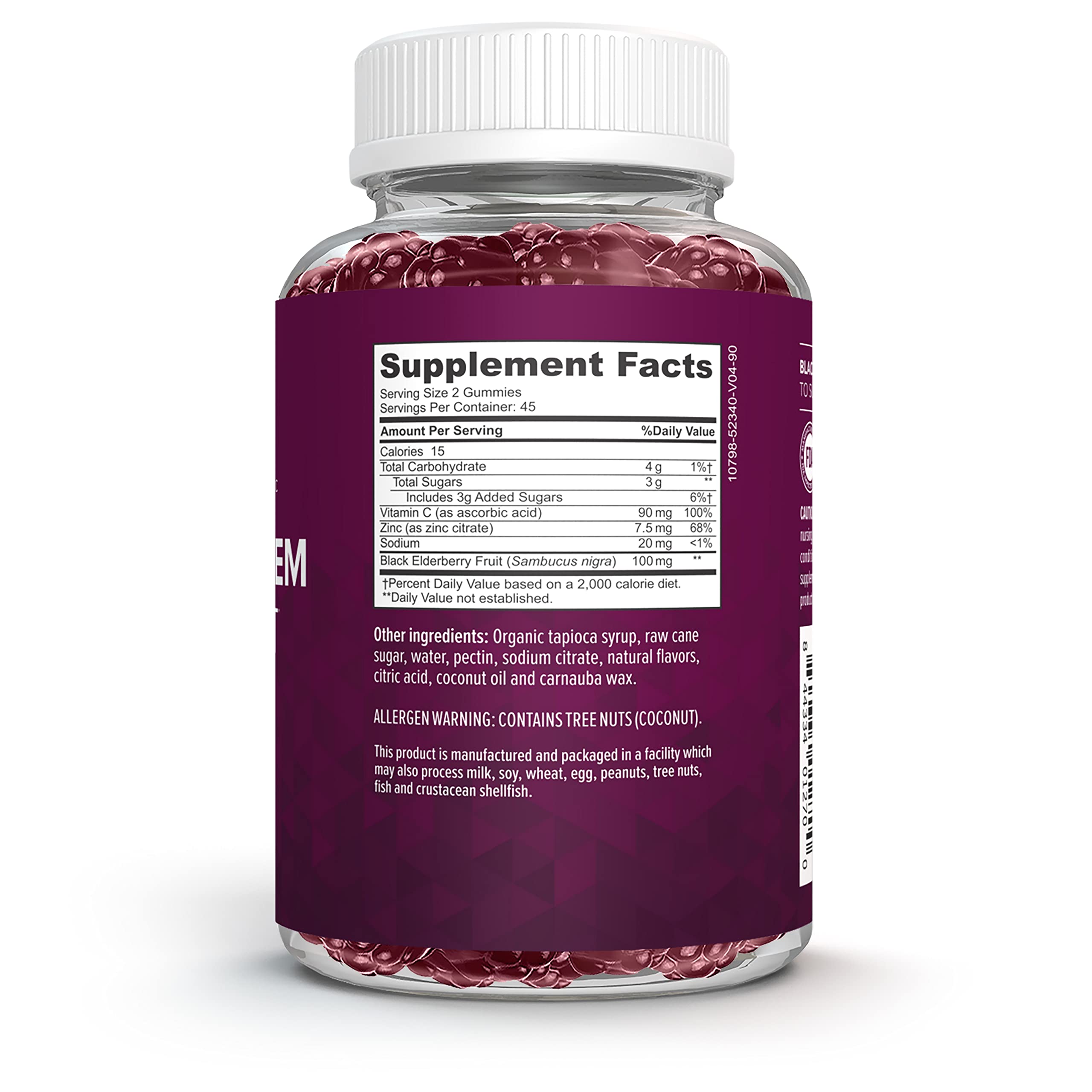 nutritious elderberry gummies for everyday use