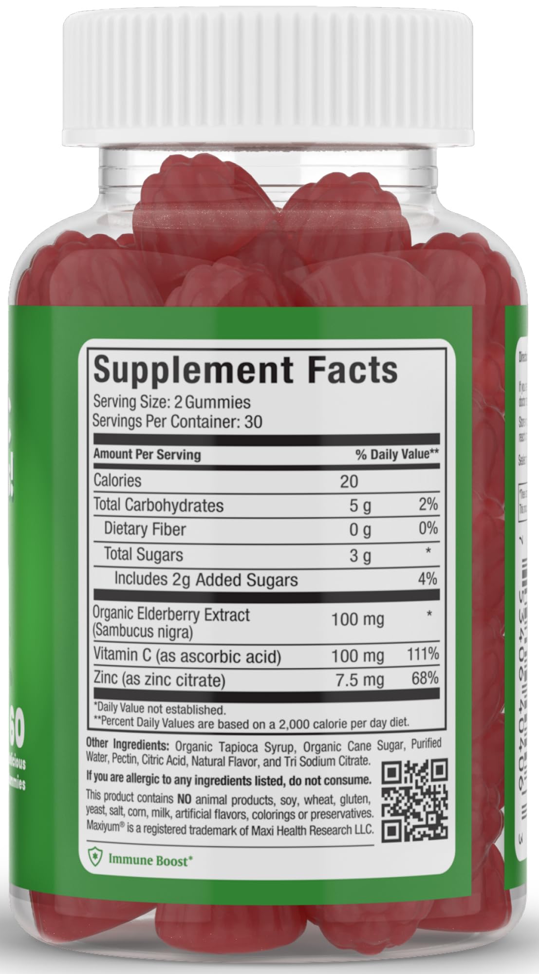 nutritious elderberry gummies for everyday use