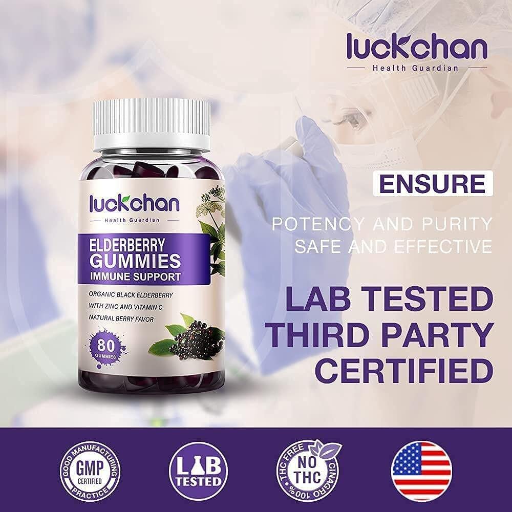 nutritious elderberry gummies for everyday