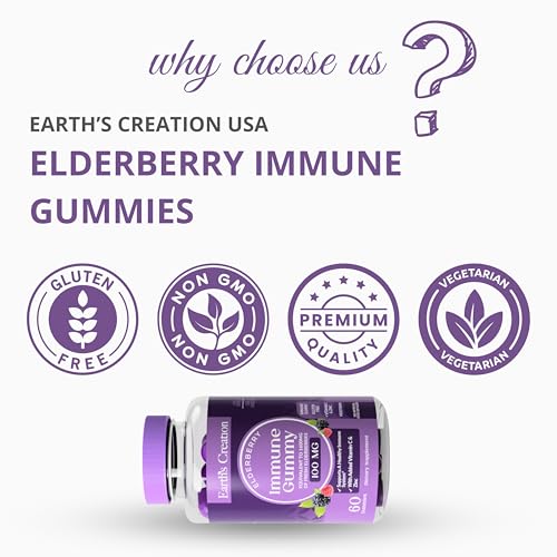 nutritious elderberry gummies for families