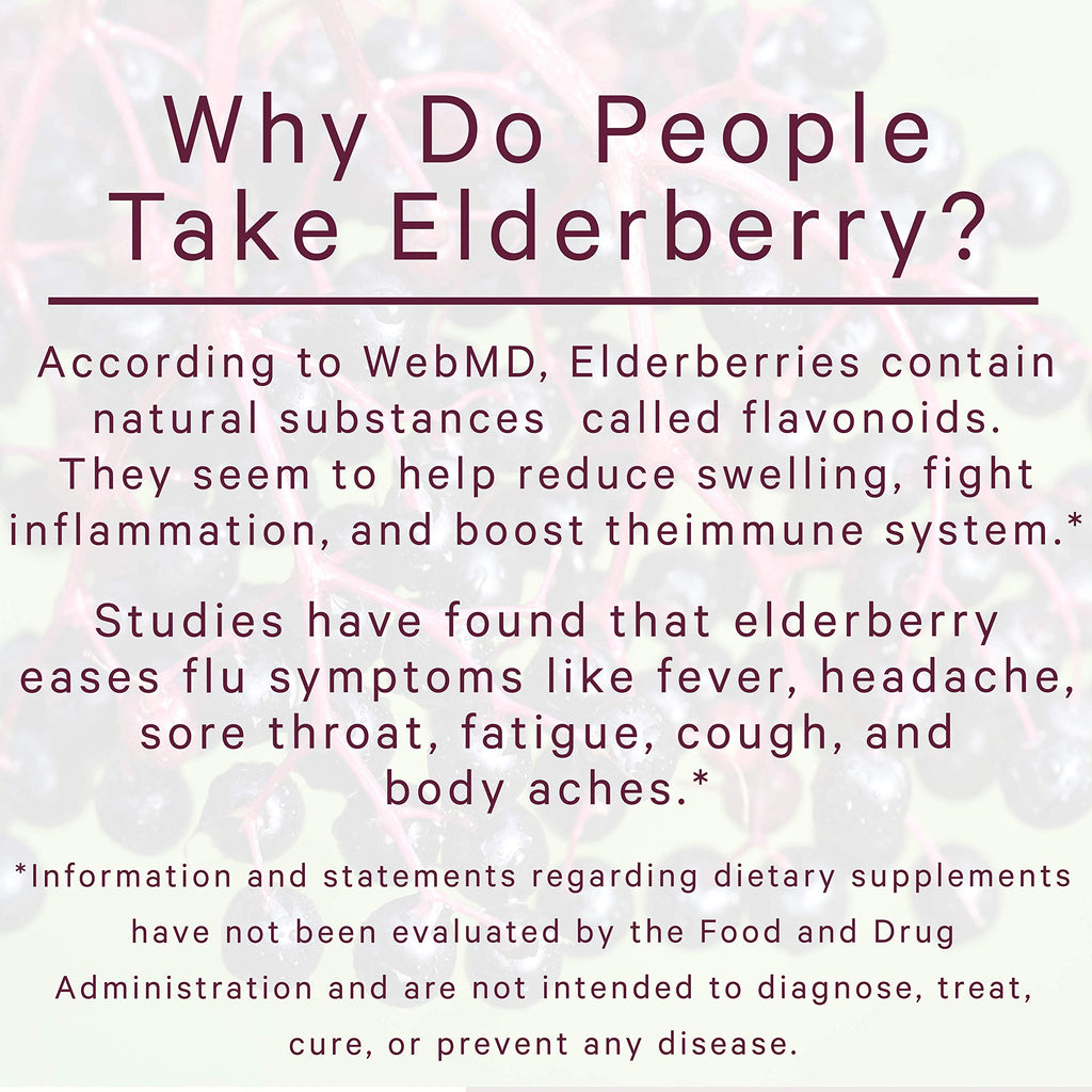 nutritious elderberry gummies for immune system