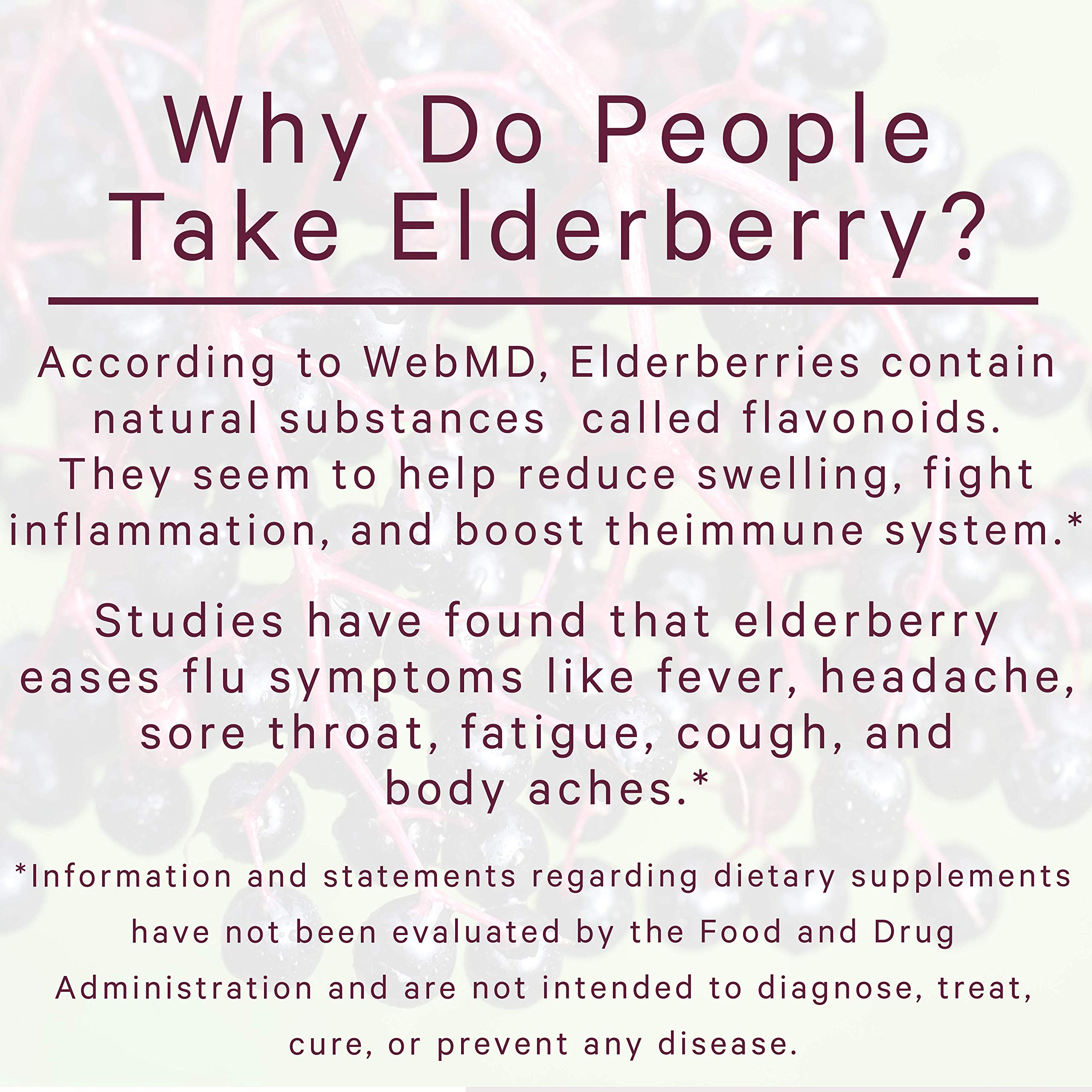 nutritious elderberry gummies for immune system
