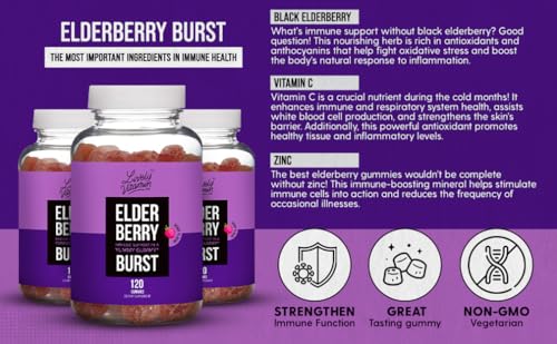 nutritious elderberry gummies for kids' health