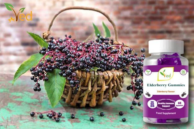 nutritious elderberry gummies for vitality