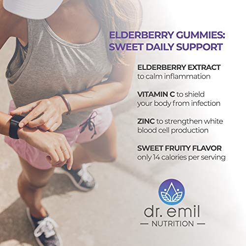 nutritious elderberry gummies for wellness