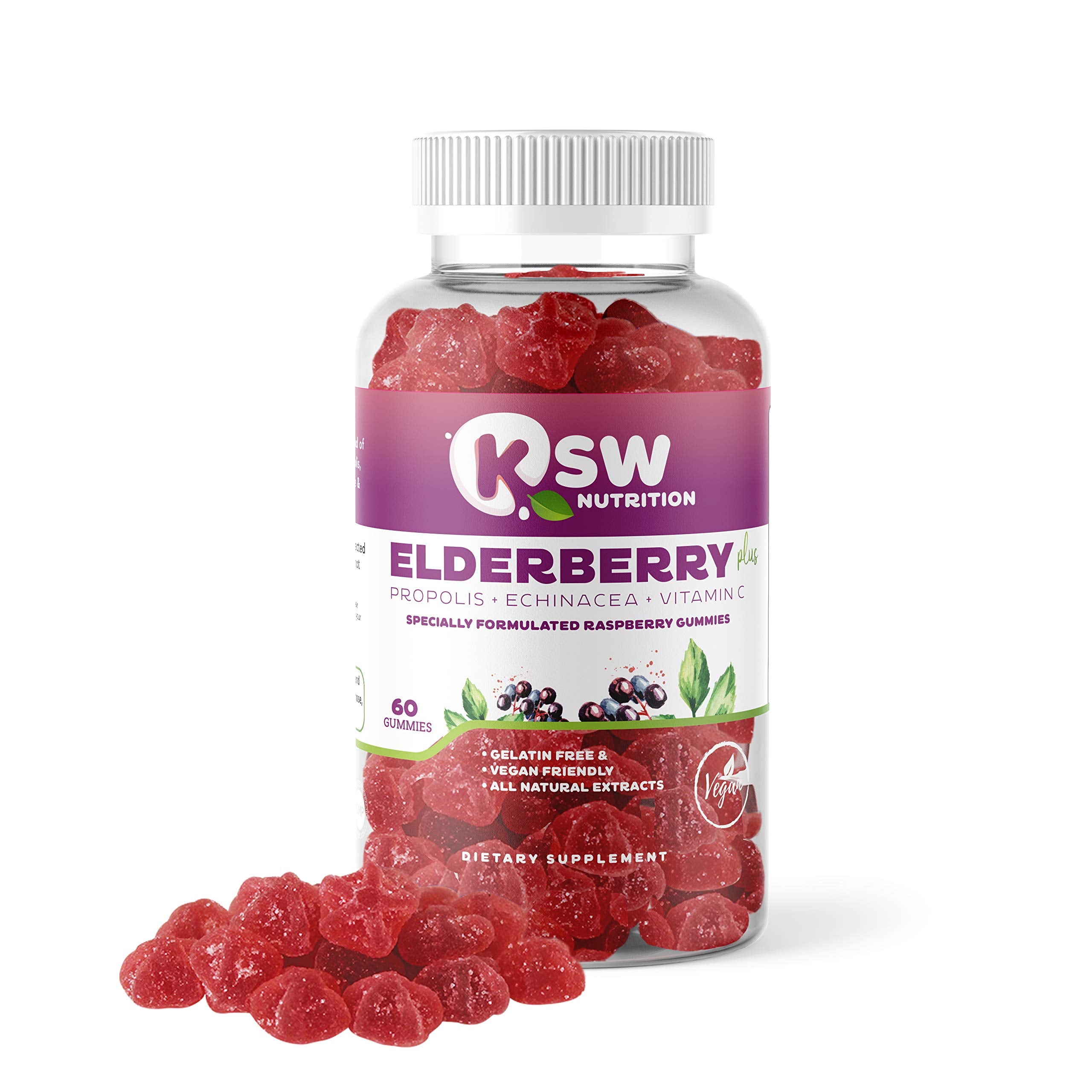 nutritious elderberry gummies for wellness