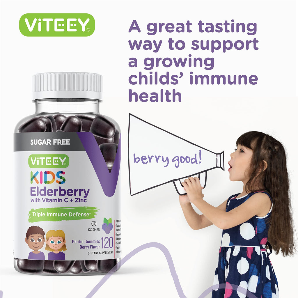nutritious elderberry gummies with zinc