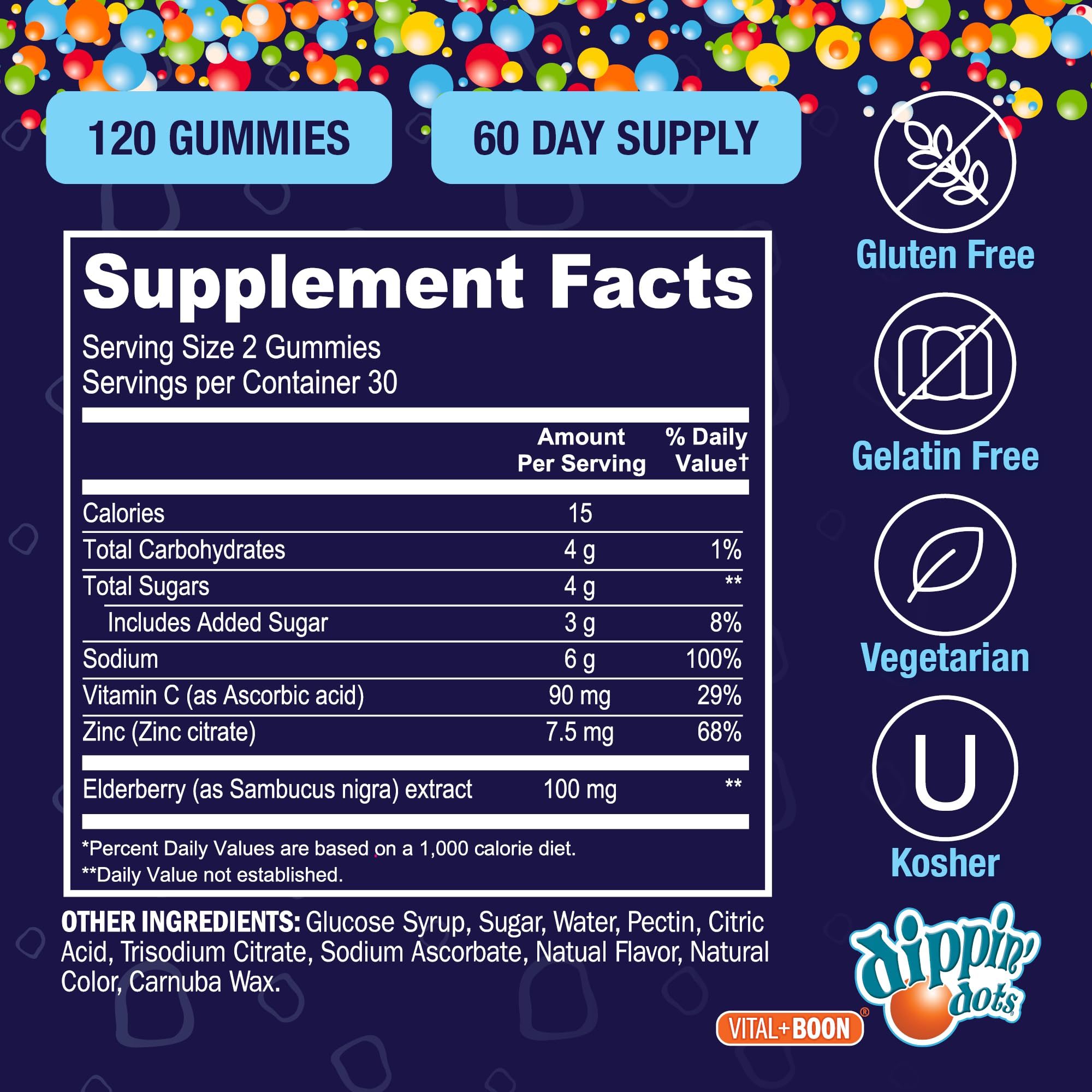 nutritious elderberry pectin fruit snacks