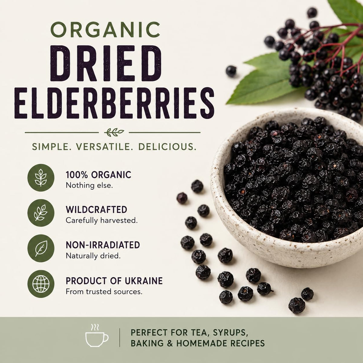 nutritious elderberry snack for kids
