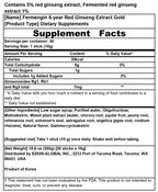 nutritious fermented ginseng supplement