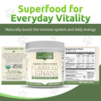 nutritious flaxseed powder for smoothies