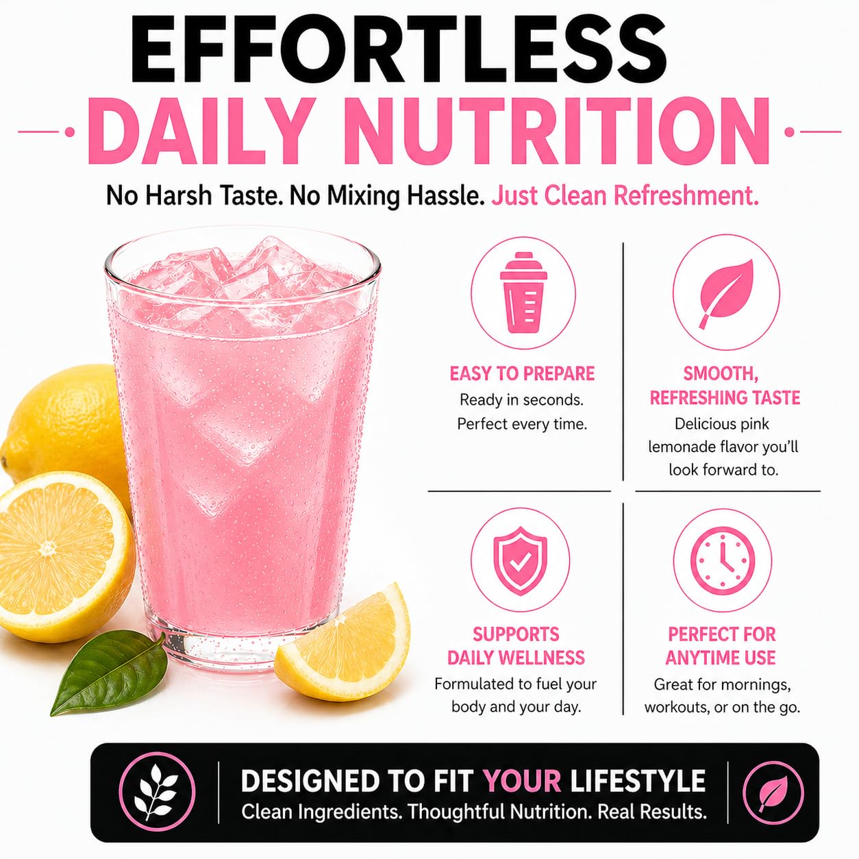 nutritious fruit protein beverage