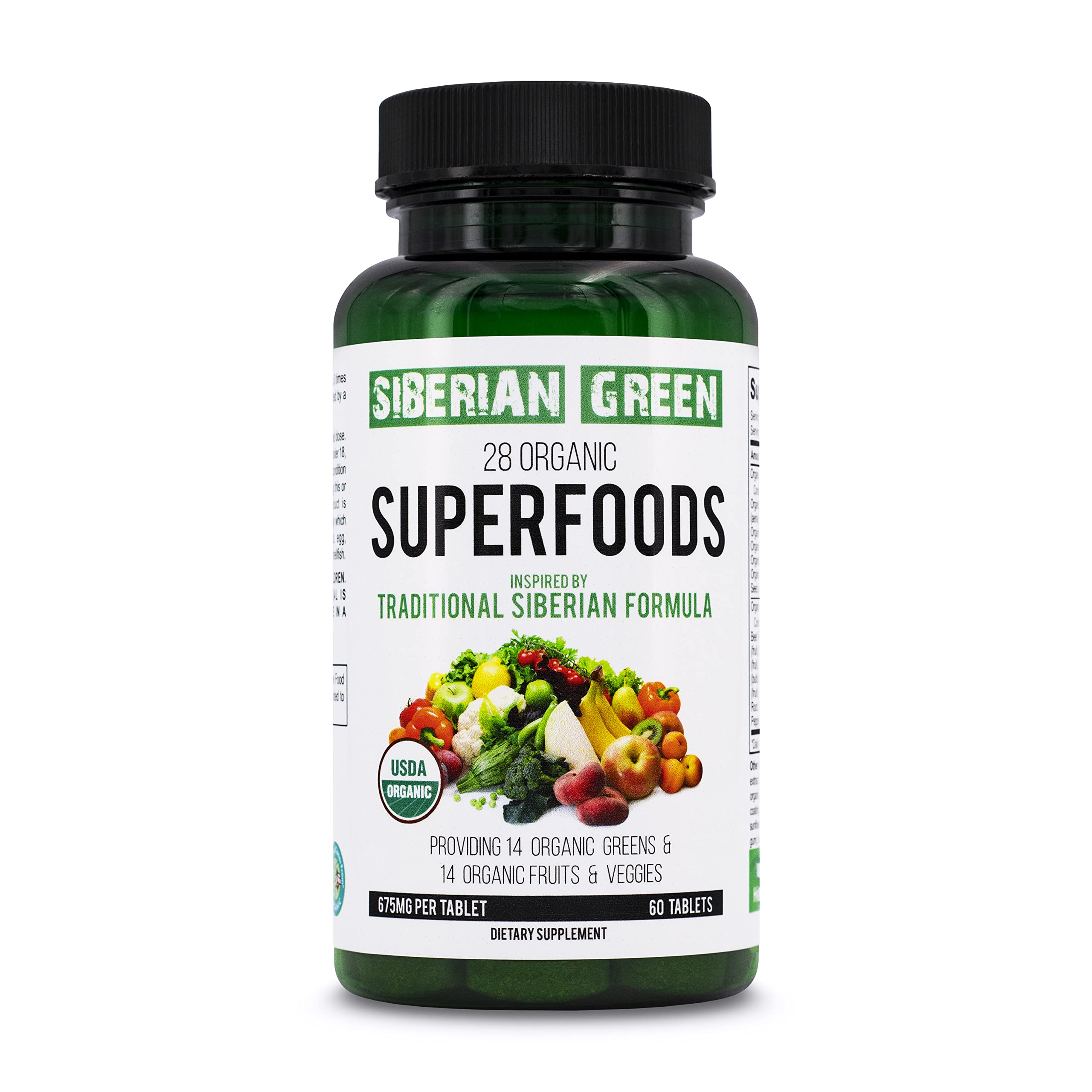 nutritious fruits and greens supplement