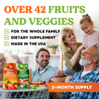 nutritious fruits and vegetables supplement