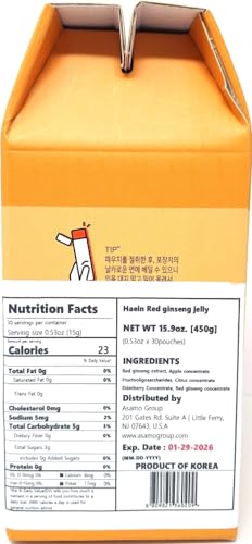Nutritious ginseng jelly for children's health