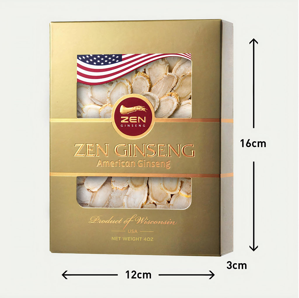 Nutritious ginseng slices for active lifestyle