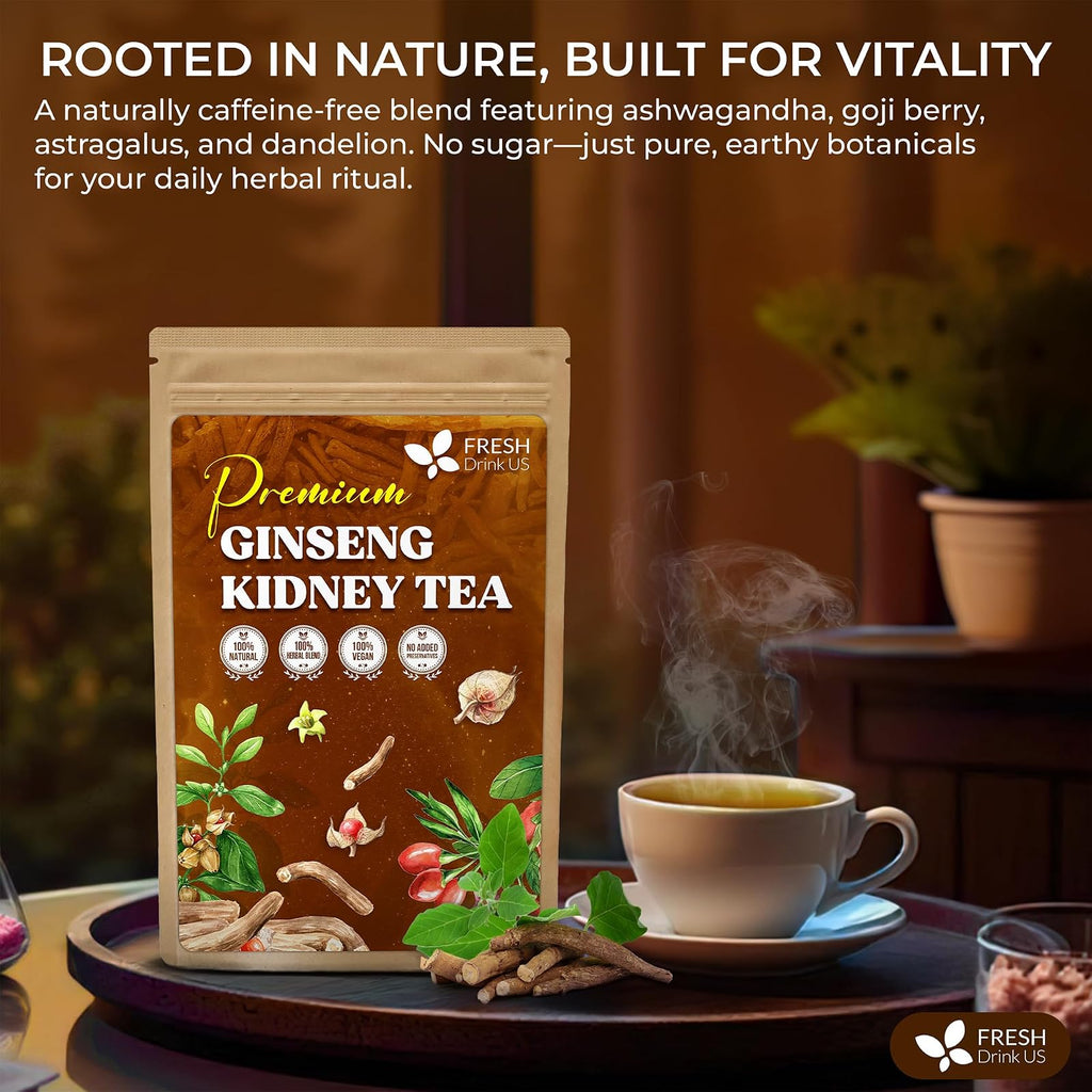 nutritious ginseng tea for vitality