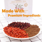 nutritious Goji Berry tea for wellness