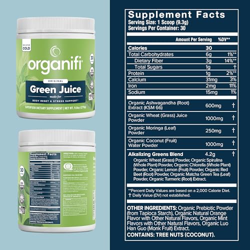 nutritious green juice mix