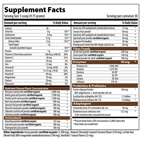 nutritious green powder for smoothies
