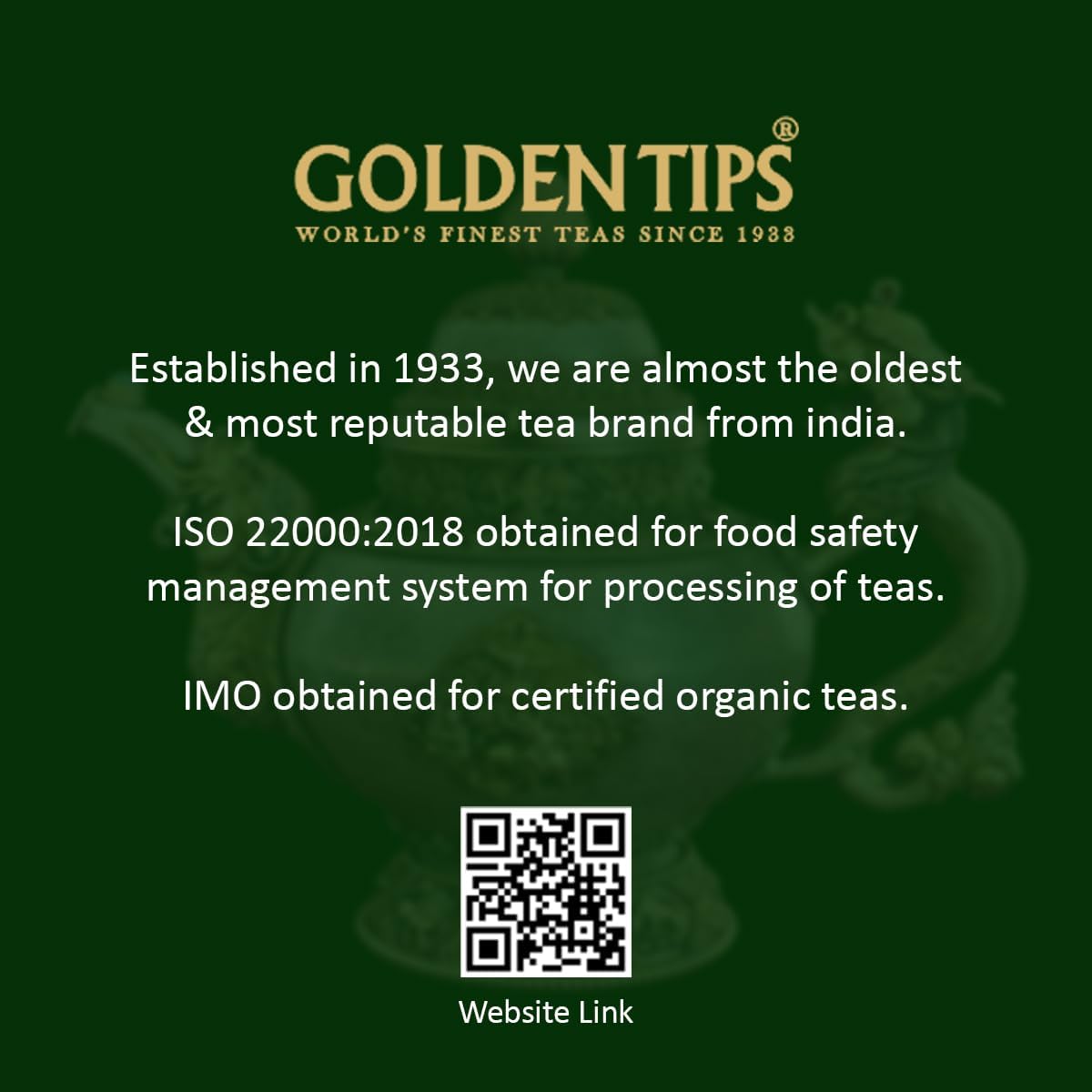 nutritious green tea for vitality