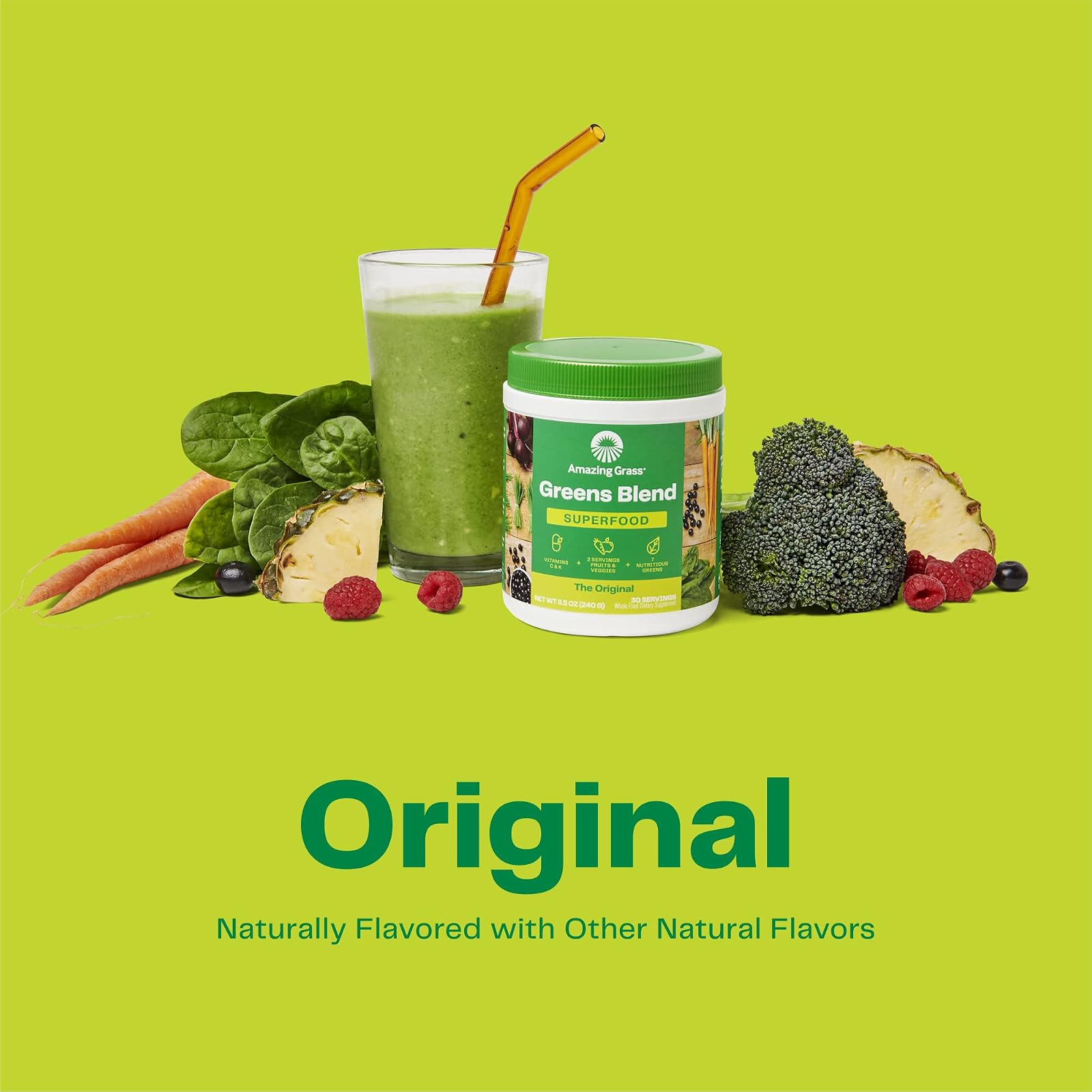 nutritious greens blend superfood powder