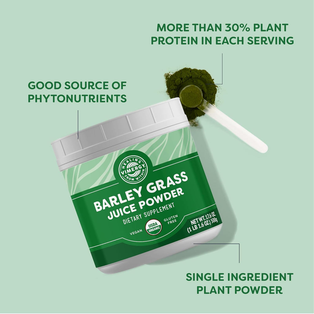 Nutritious greens powder for energy boost