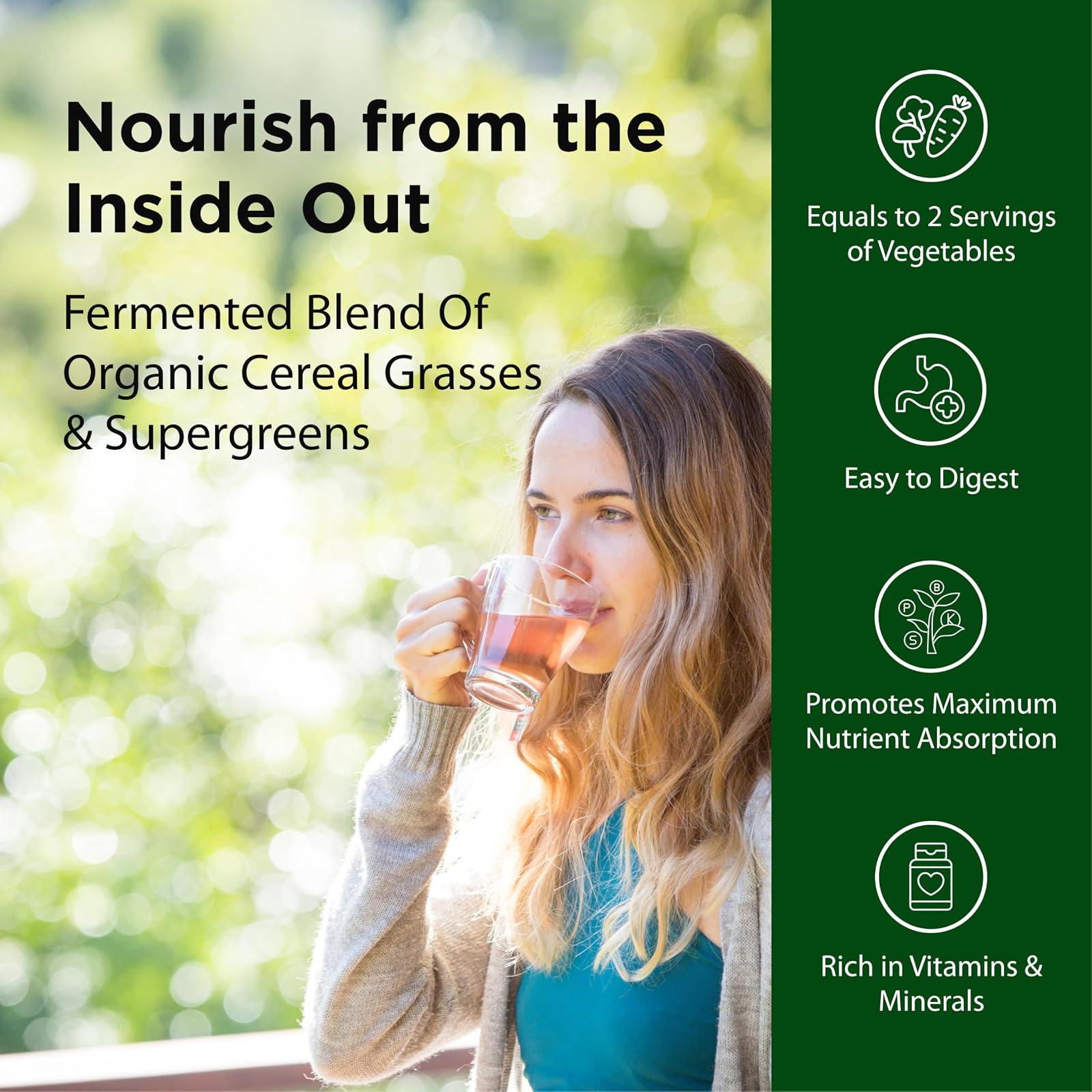 nutritious greens powder for smoothies