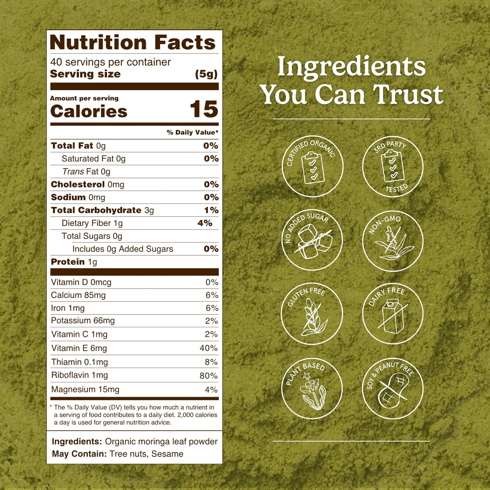nutritious greens powder for smoothies