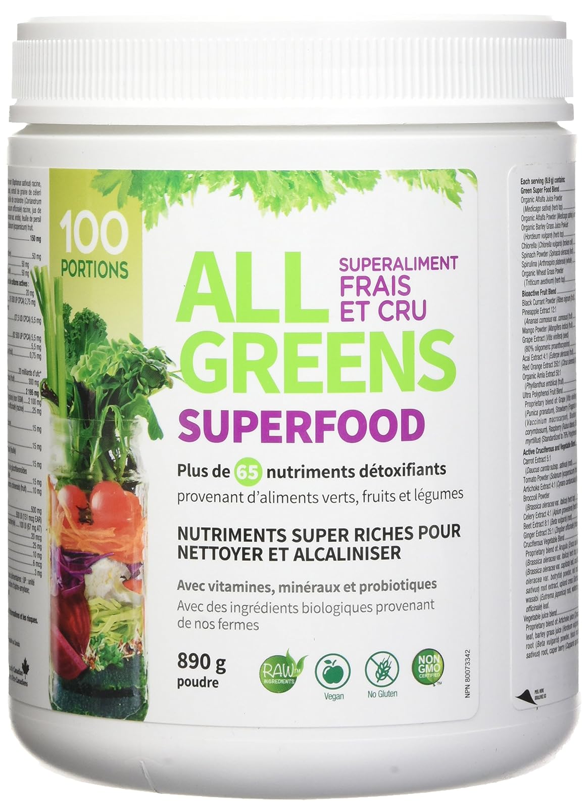 nutritious greens powder for smoothies