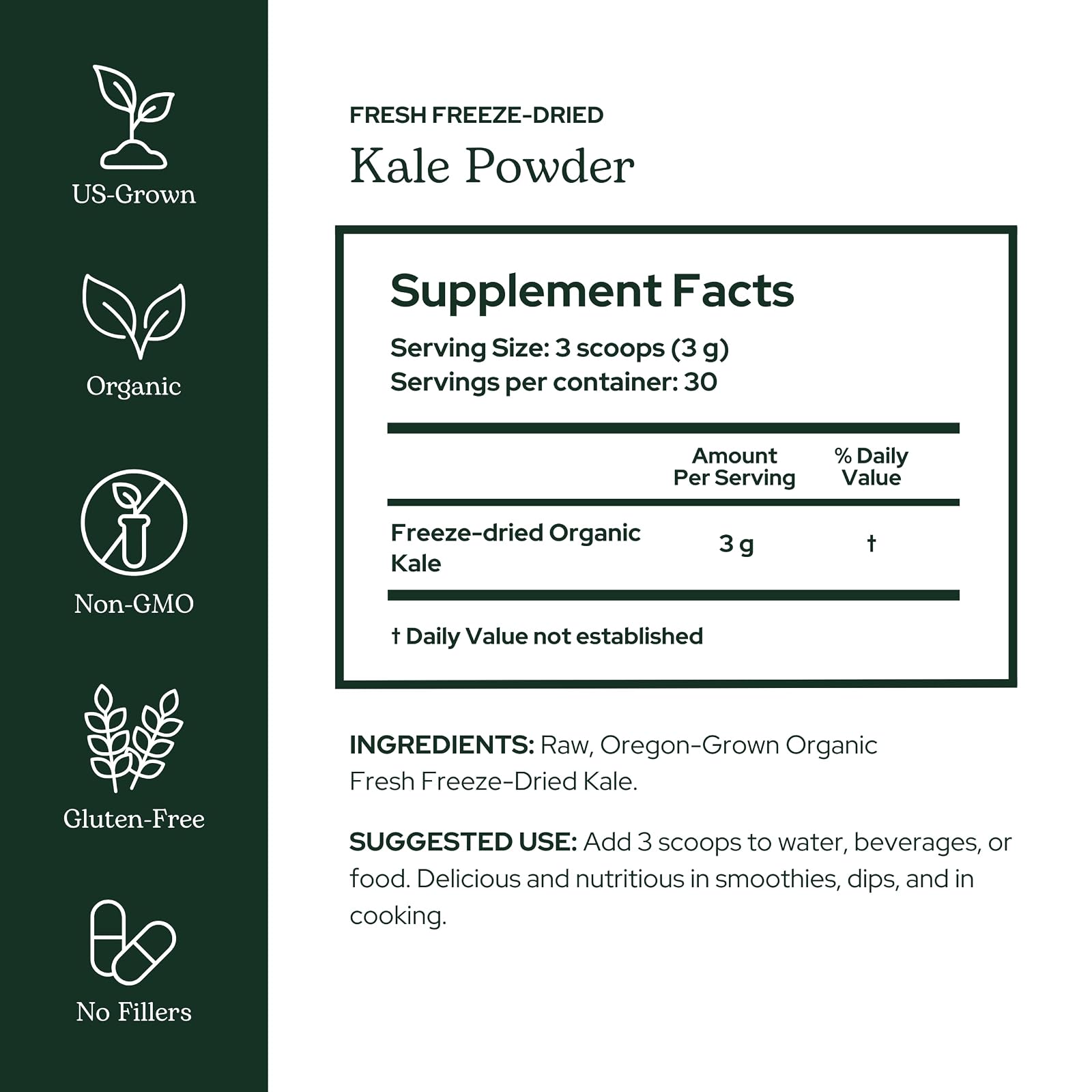 nutritious greens powders for baking