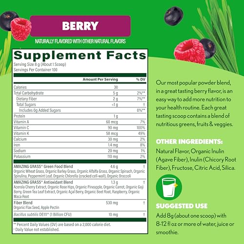nutritious greens powders for daily energy