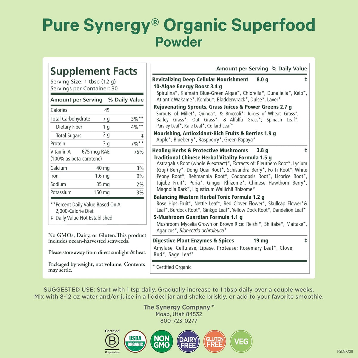 nutritious greens powders for daily health