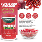 nutritious greens powders for energy