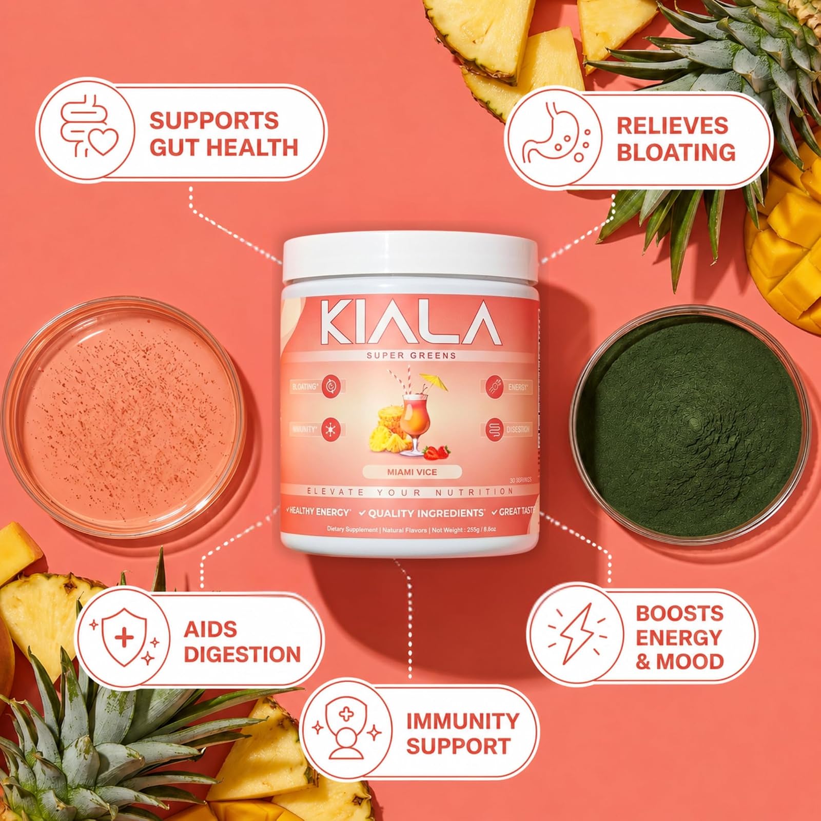nutritious greens powders for energy