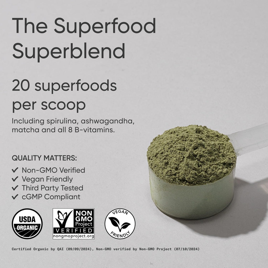 nutritious greens powders for energy