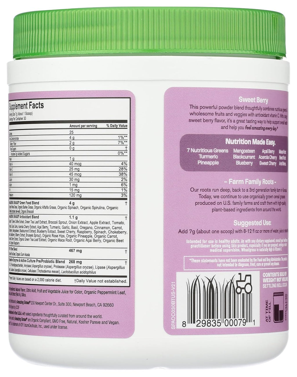 nutritious greens powders for energy
