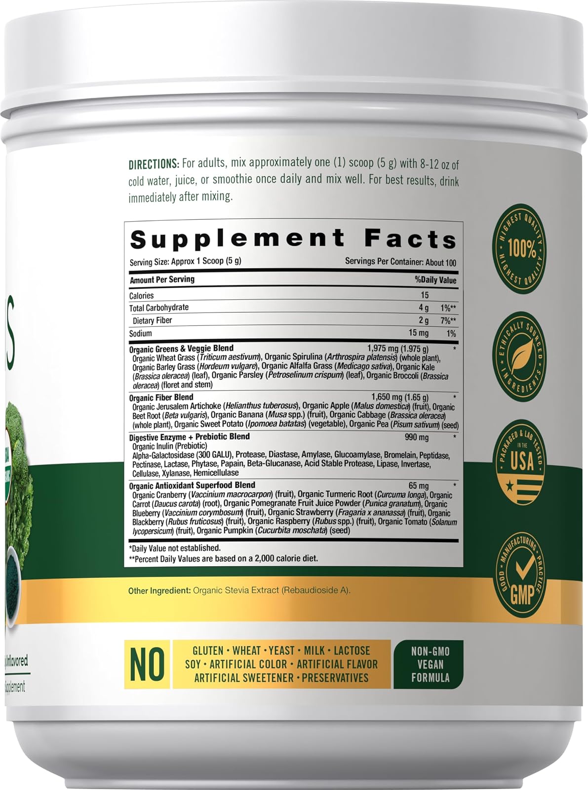 nutritious greens powders for smoothies