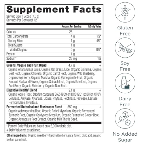 nutritious greens powders for smoothies