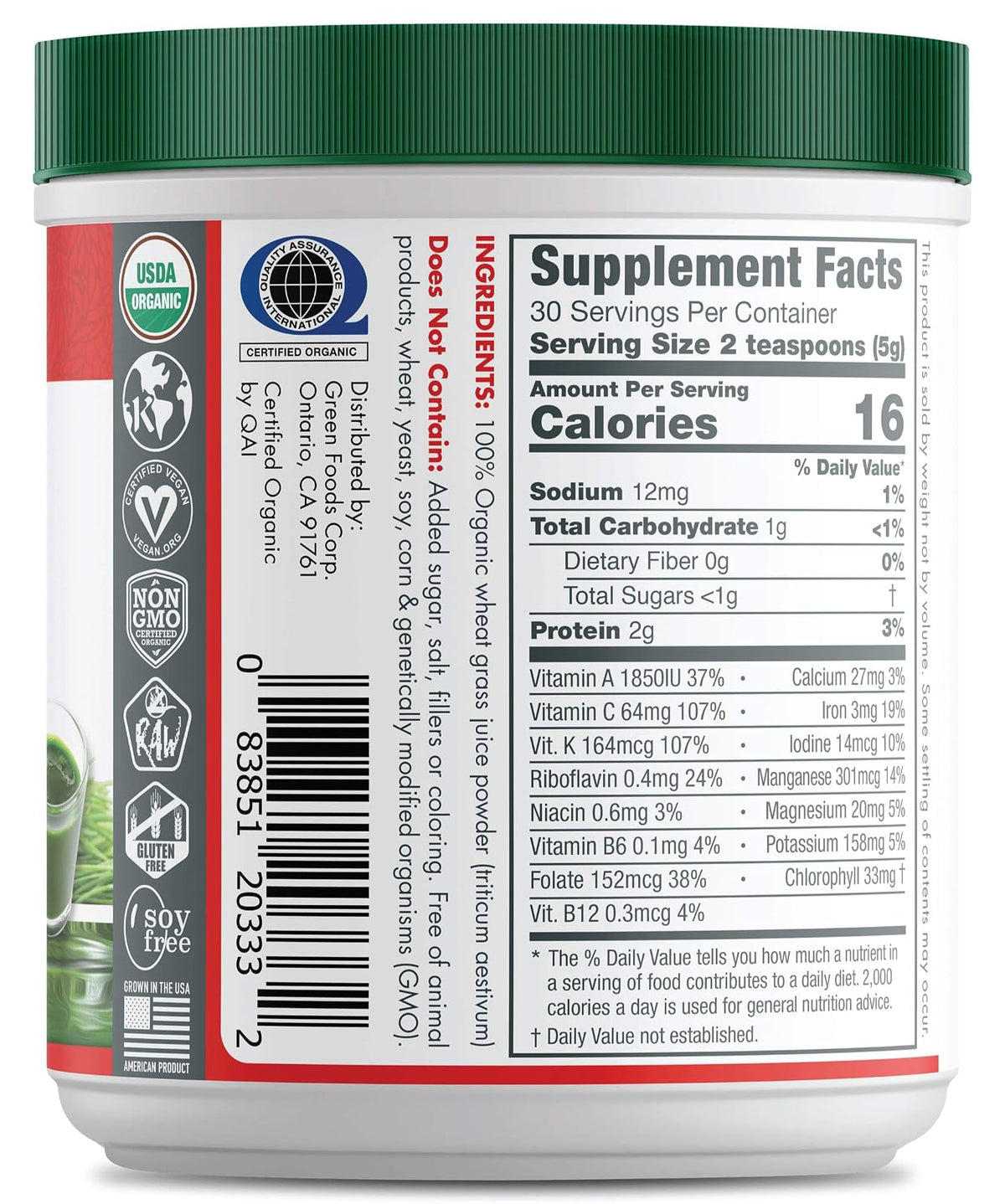 nutritious greens powders for vitality