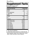 nutritious greens powders with berry flavour