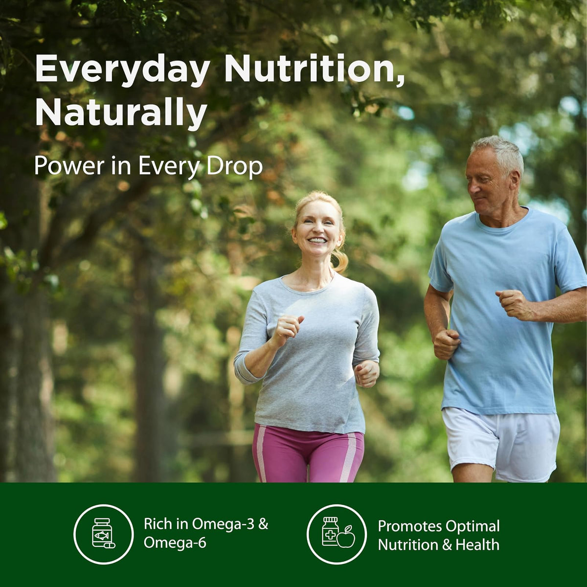 nutritious greens powders with flax oil