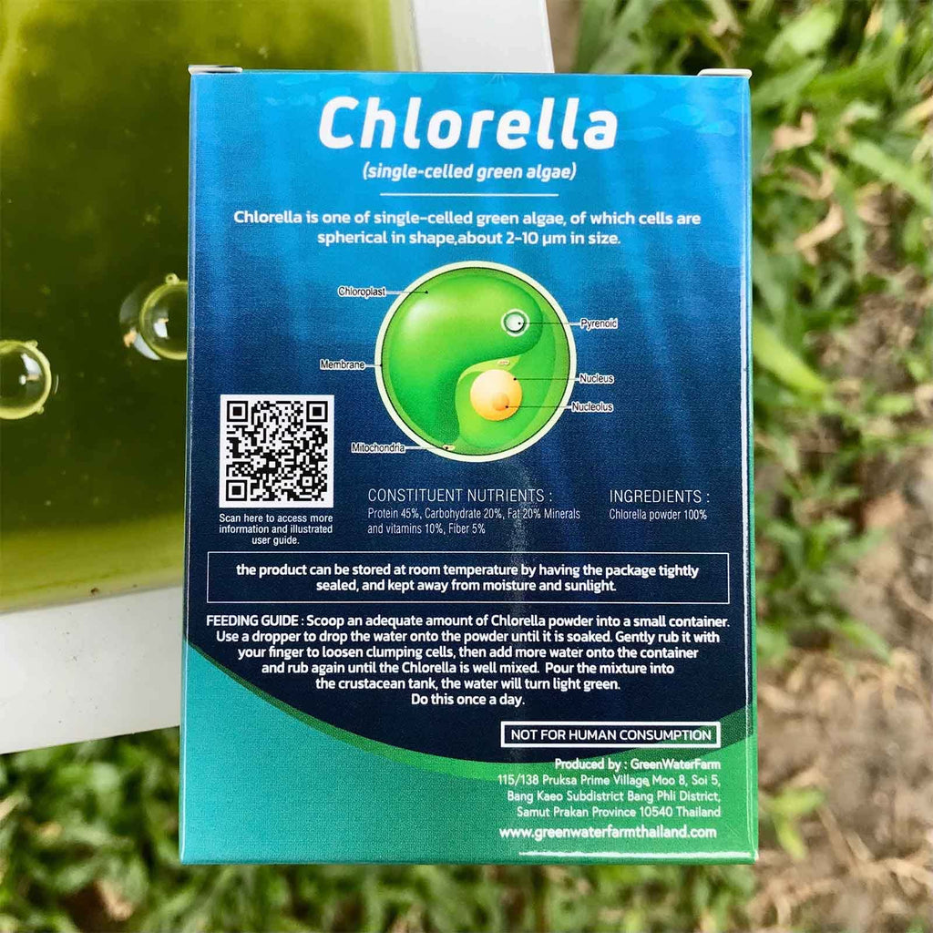 nutritious GreenWaterFarm chlorella supplement